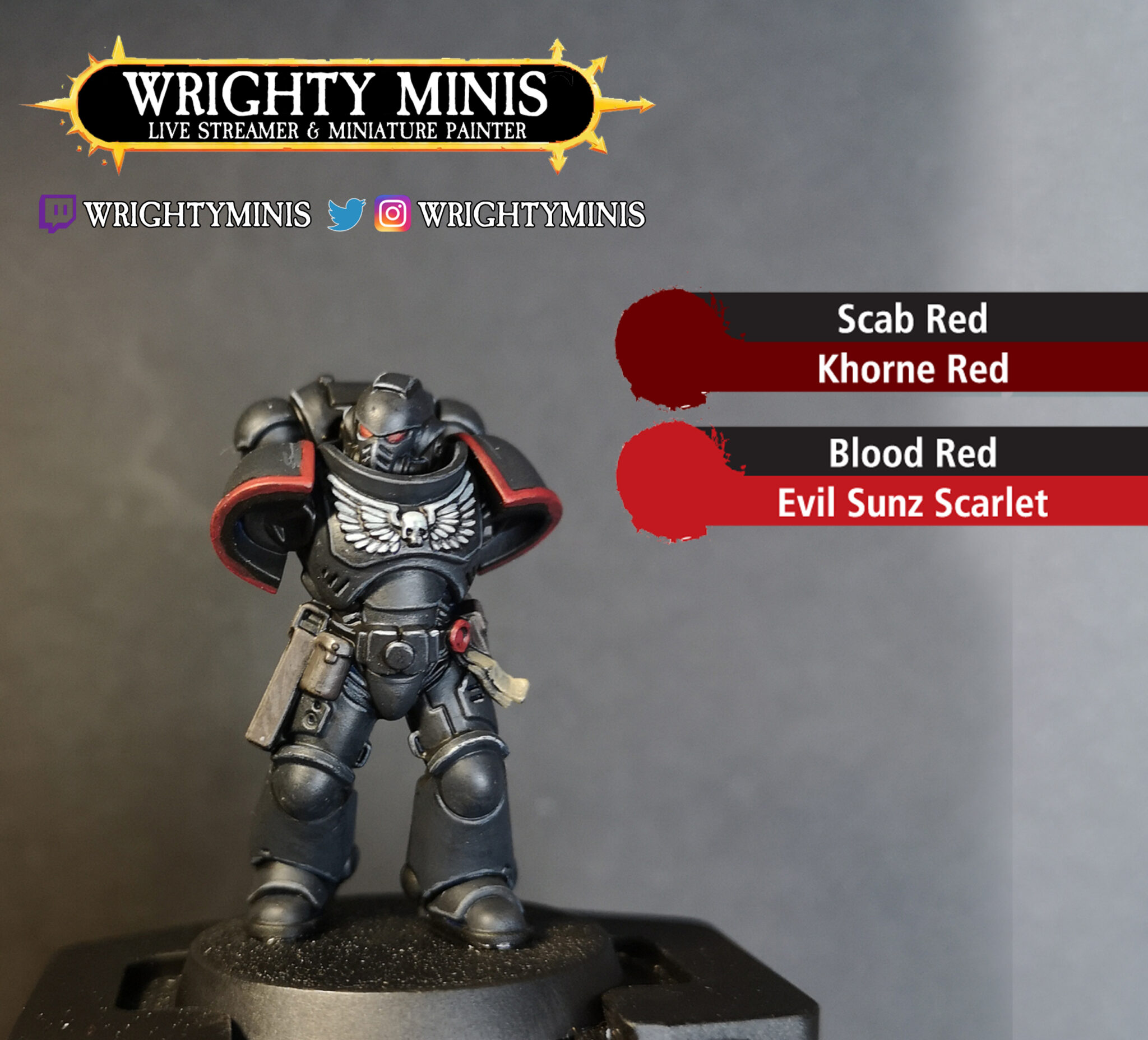 How to Paint Warhammer: Raven Guard - The Outpost