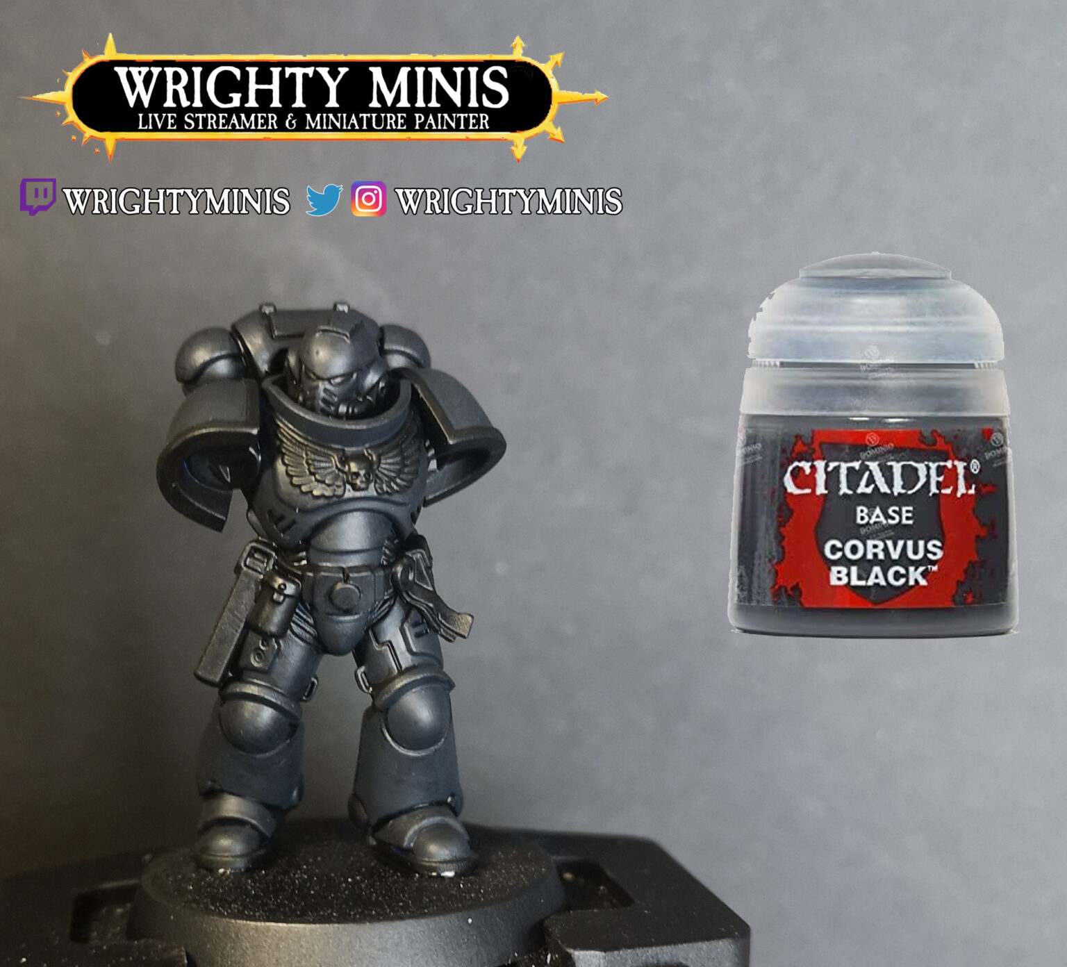 How to Paint Warhammer: Raven Guard - The Outpost