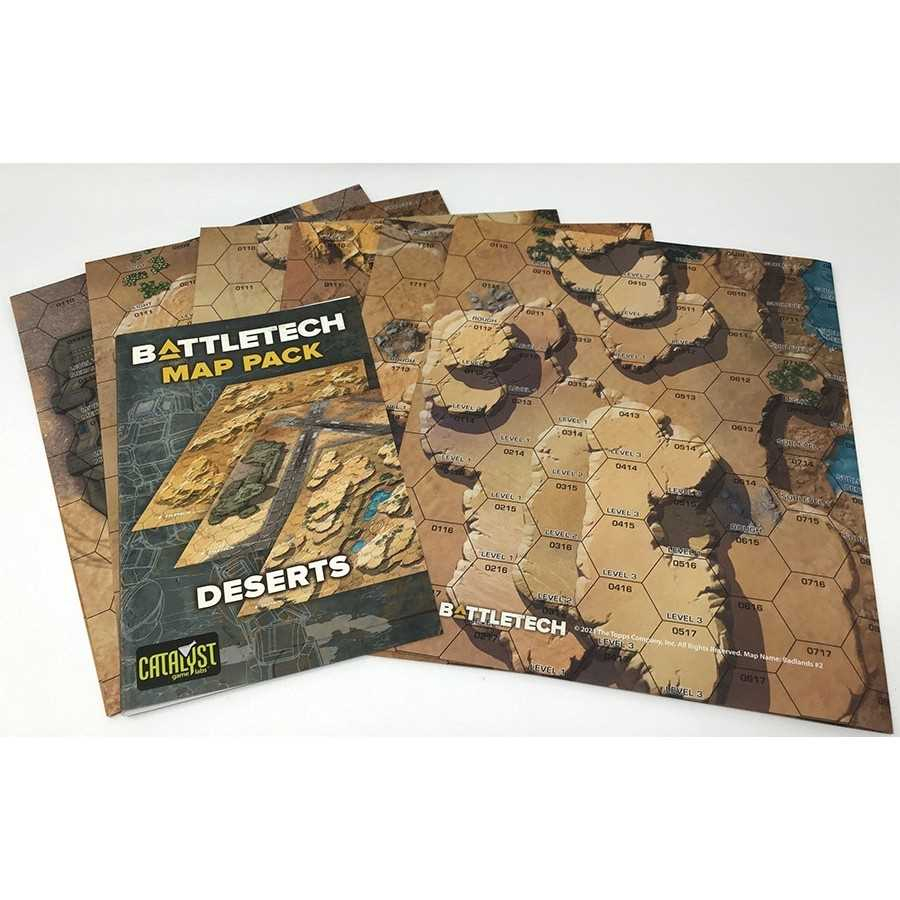 Discount BattleTech: Map Pack Deserts | The Outpost