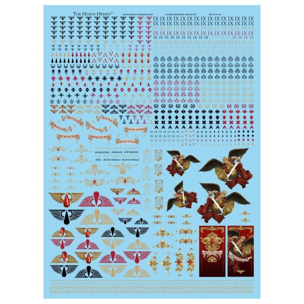 Discount Blood Angels Legion Transfer Sheet | The Outpost