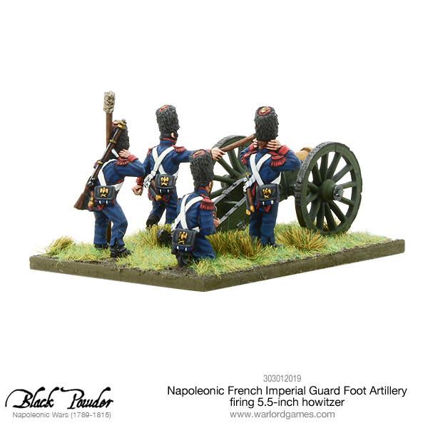 Napoleonic French Imperial Guard Foot Artillery Howitzer (firing) - The ...